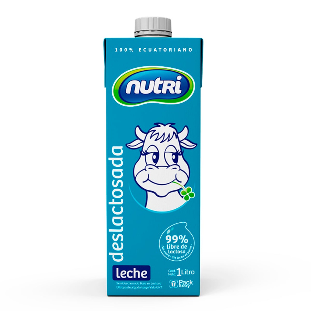 LECHE DESLACTOSADA UHT TETRA SQUARE 1L | Portal Nutri